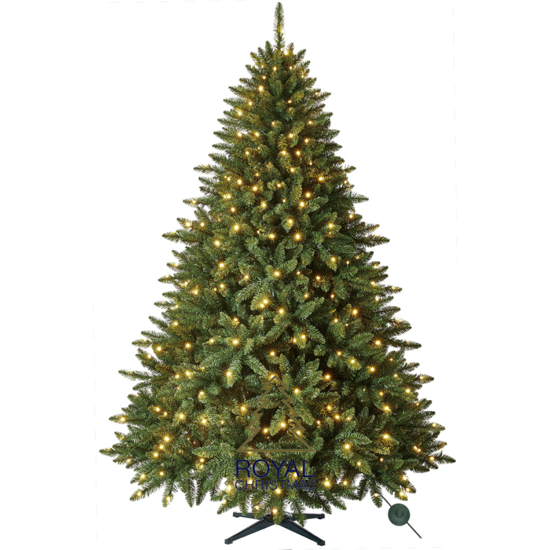 Artificial Christmas Tree - Washington Deluxe PVC - Warm LED - FBU ...