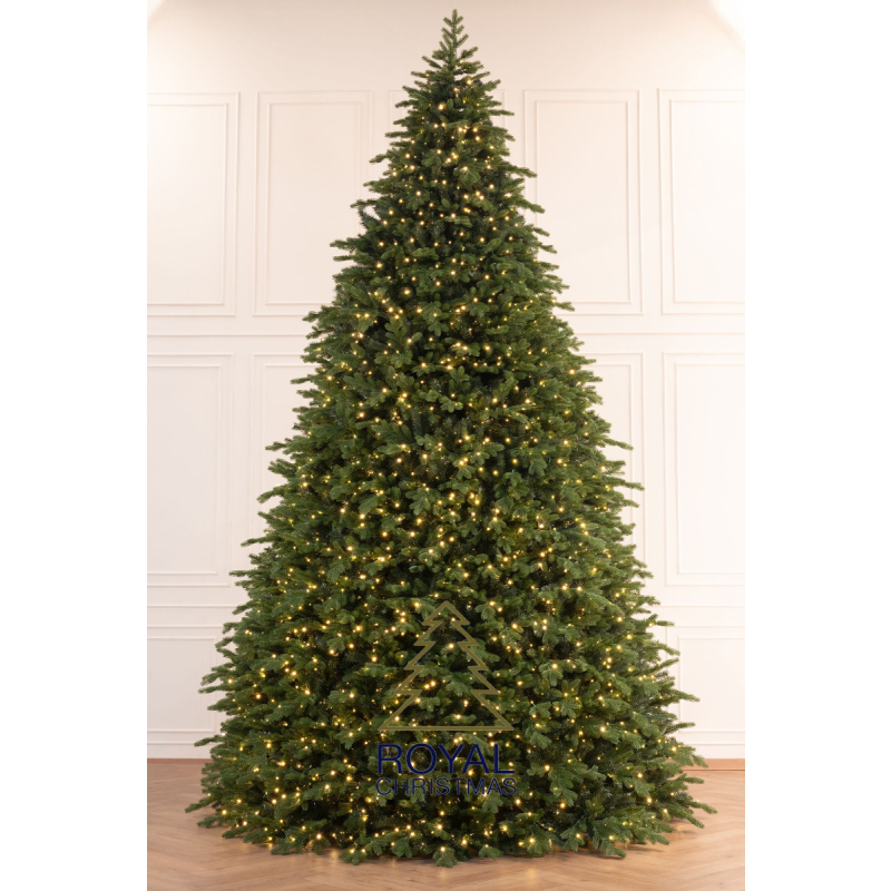 Giant Tree Spitsbergen PE / PVC - 500 cm - integrated Warm LED - 5910 ...